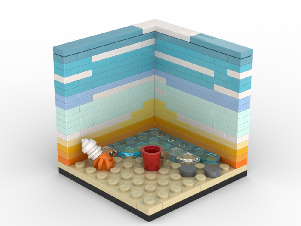 LEGO MOC S26 Diorama - Alien Tourist by alfonzo | Rebrickable - Build ...