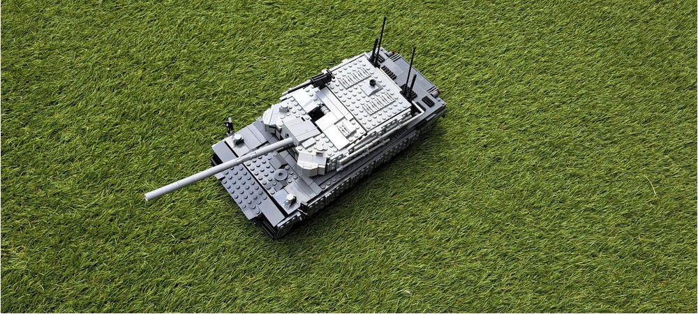 LEGO MOC LEGO RC K2 Black Panther Tank by THE_MOC_CHANNEL | Rebrickable ...