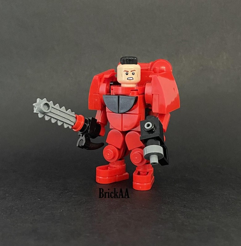 LEGO MOC Space Marine by BrickAA | Rebrickable - Build with LEGO
