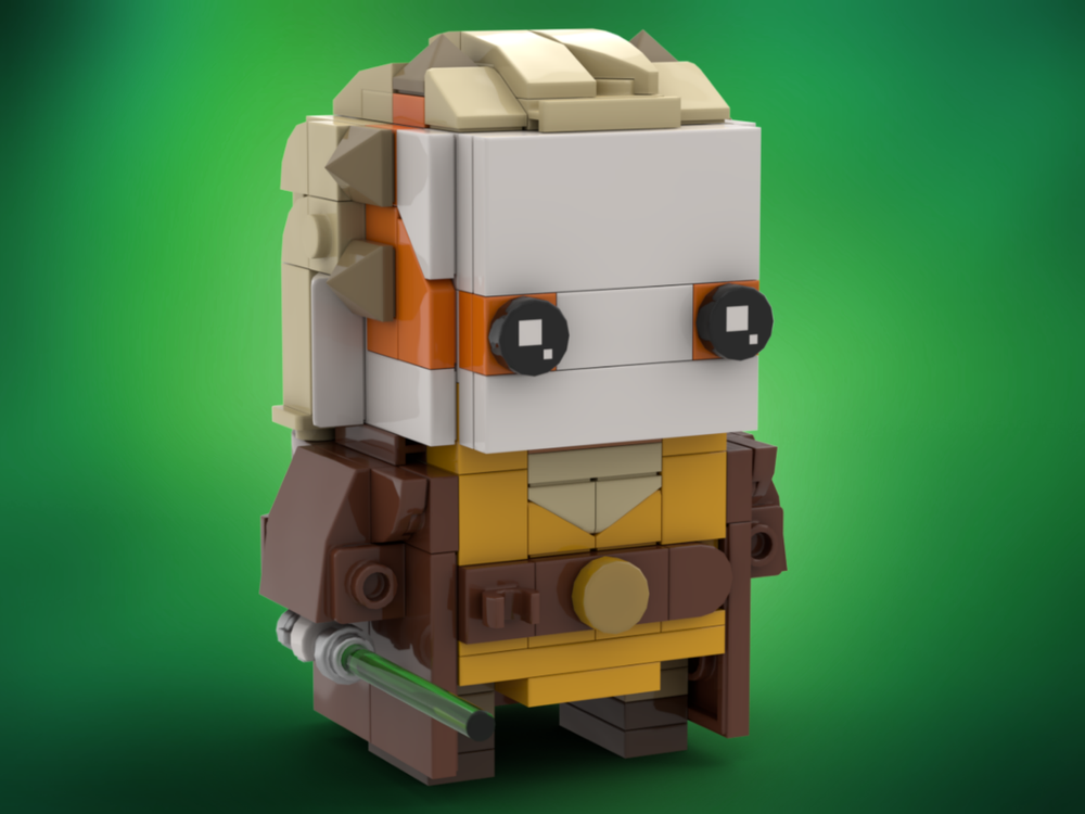 LEGO MOC Jecki Lon Brickheadz by Ant0noo | Rebrickable - Build with LEGO