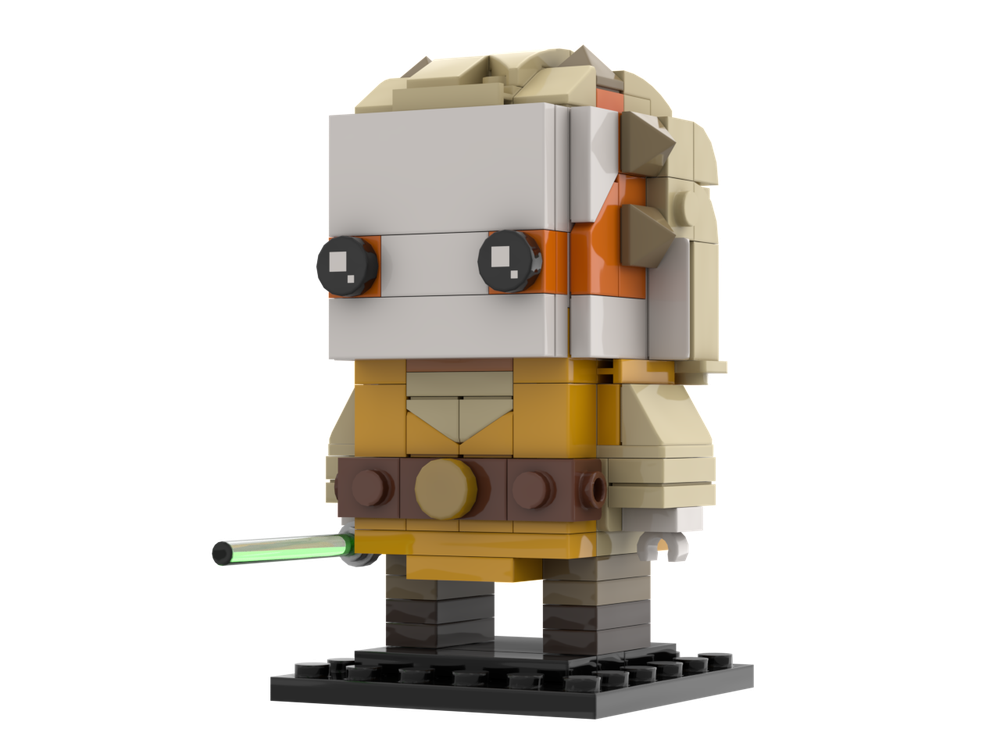Lego Moc Jecki Lon Brickheadz By Ant0noo Rebrickable Build With Lego