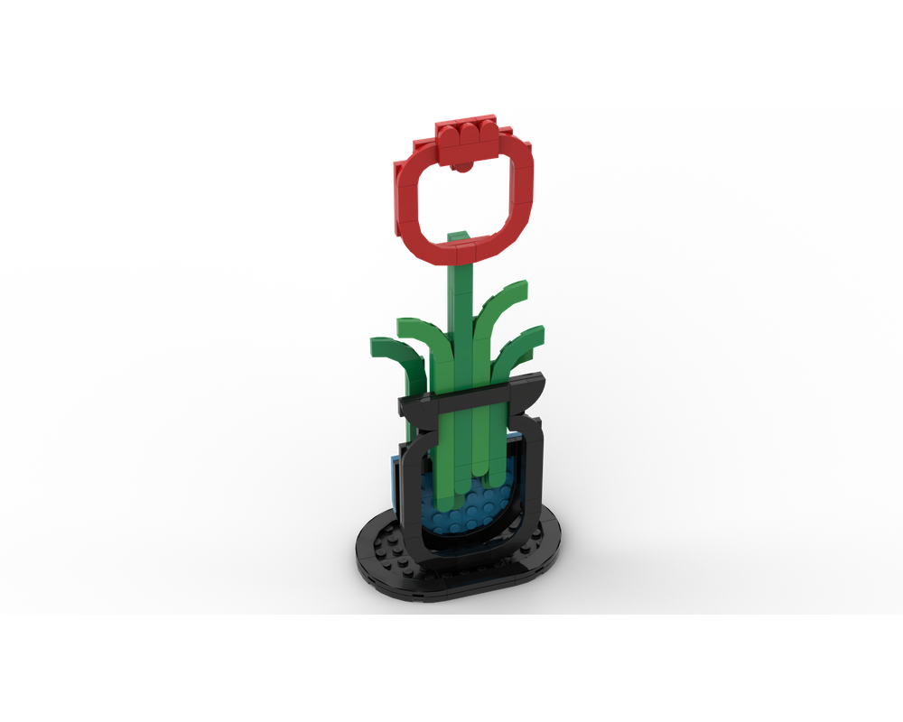 Lego Moc Flower By Leiboblocks Rebrickable Build With Lego
