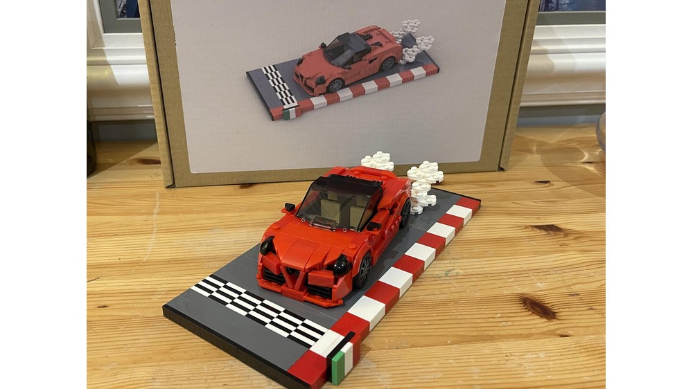 LEGO MOC Alfa Romeo 4C Spider- With Racetrack by ELUMBRICKS ...