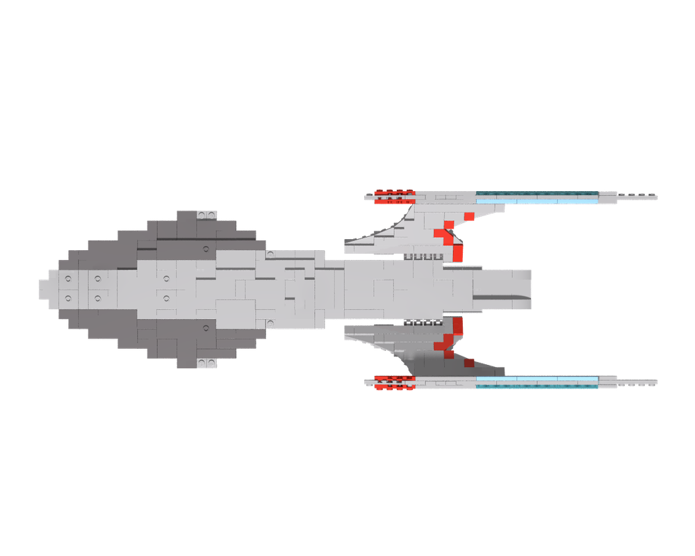 LEGO MOC 1:2160 scale USS theurgy by yamato534 | Rebrickable - Build ...