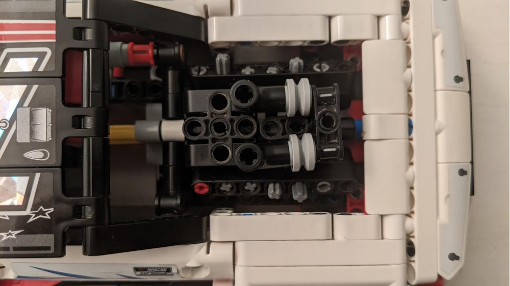 Lego Moc Twin Turbo Nascar By Zh Bricks Rebrickable Build With Lego