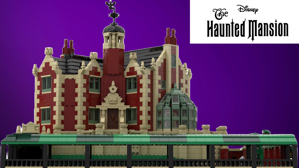 LEGO MOC The Haunted Mansion by Andretect | Rebrickable - Build with LEGO