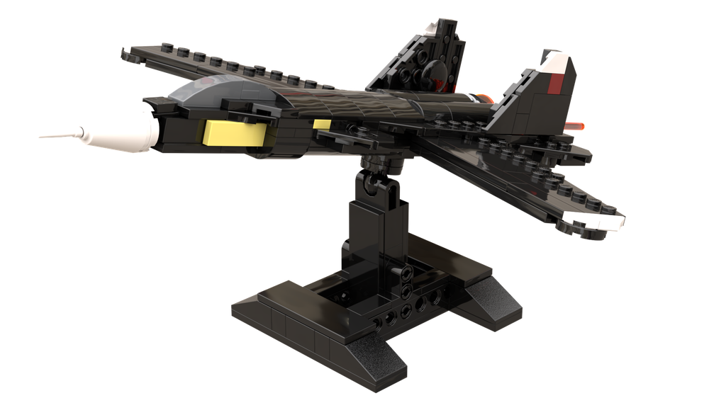 LEGO MOC Su-47 1:72 by the_bricks_designer | Rebrickable - Build with LEGO
