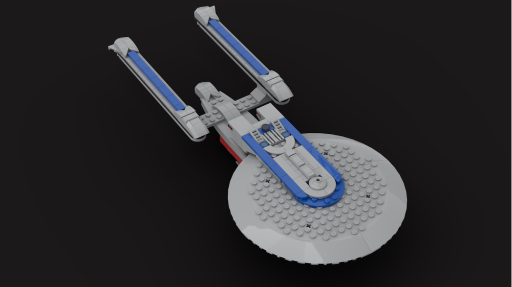 LEGO MOC USS Excelsior by AbvAvrgUndrAchvr | Rebrickable - Build with LEGO