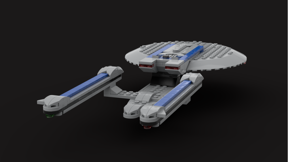 LEGO MOC-188198 USS Excelsior by AbvAvrgUndrAchvr | Rebrickable - Build ...