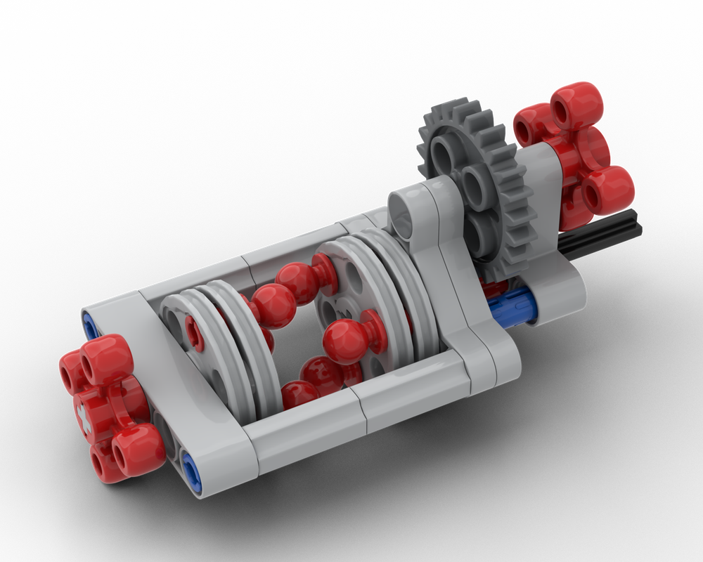 LEGO MOC Linear Clutch by 2in1 | Rebrickable - Build with LEGO
