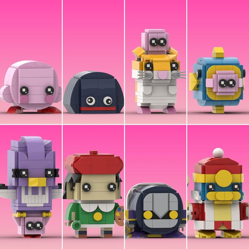 LEGO MOC Kirby Brickheadz Collection by DrBrickheadz | Rebrickable - Build with LEGO