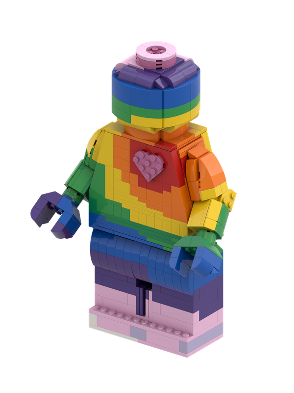 LEGO MOC Up-Scaled LEGO Minifigure - Gobstopper Love Edition by ...