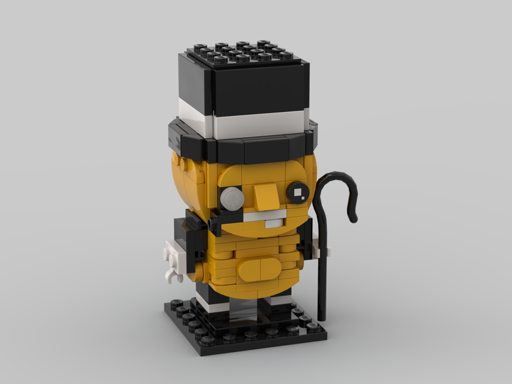 LEGO MOC Mr. Peanut Brickheadz by Penguins and plastic | Rebrickable ...