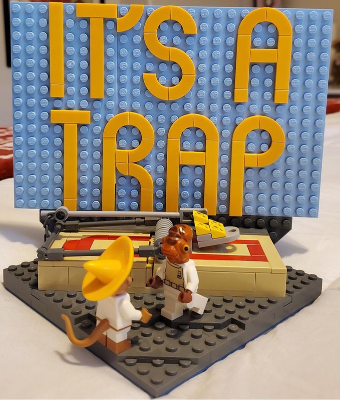 LEGO MOC It's a Trap! by bcwbricks | Rebrickable - Build with LEGO
