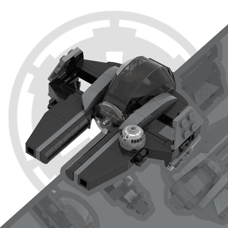 LEGO MOC Chibi Black Eta 2 Interceptor by No1LikesCherry | Rebrickable ...