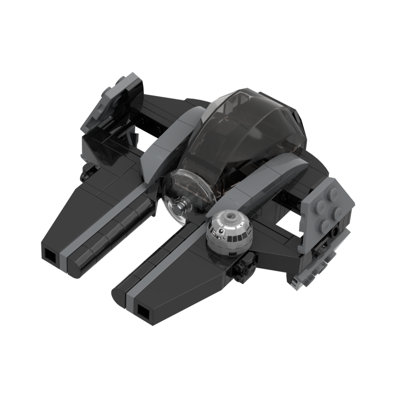 LEGO MOC Chibi Black Eta 2 Interceptor by No1LikesCherry | Rebrickable ...