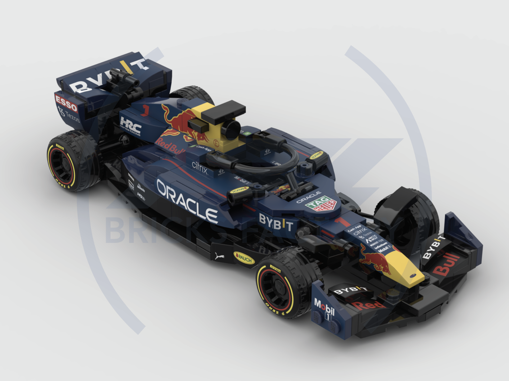 LEGO MOC Red Bull RB18 by Pit Lane Bricks Factory | Rebrickable - Build ...