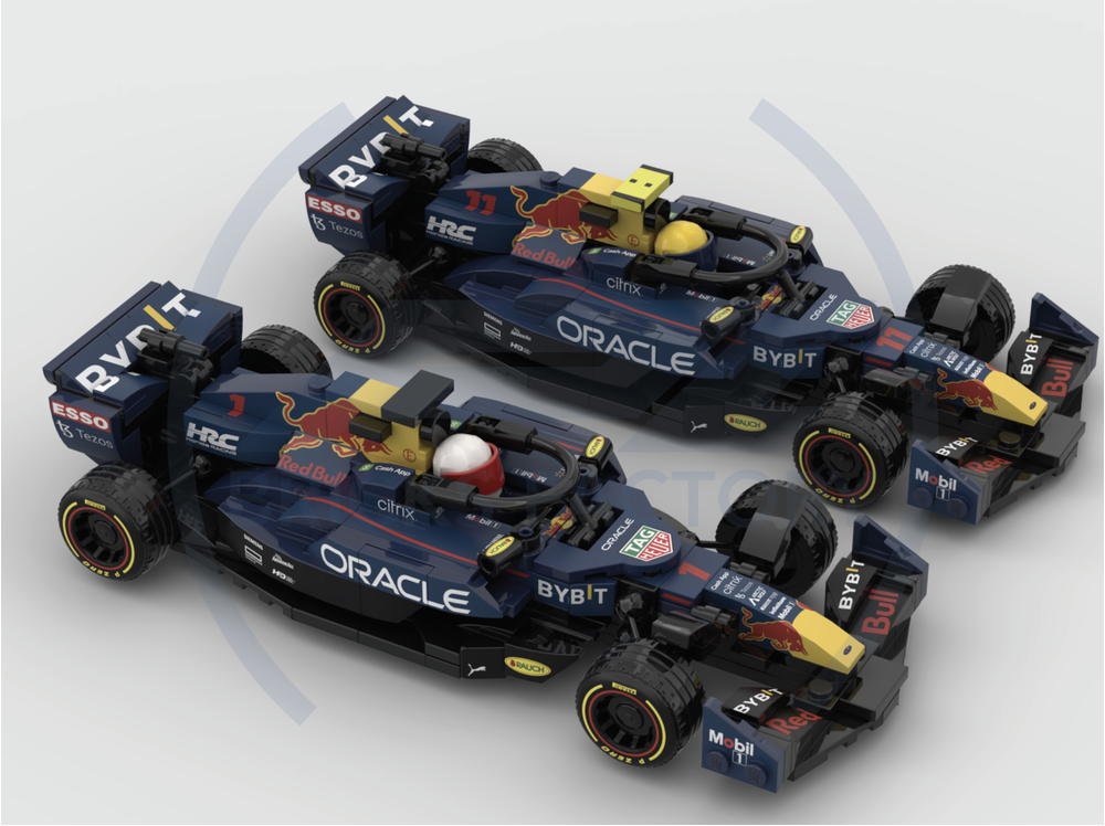 Lego Moc Red Bull Rb18 By Pit Lane Bricks Factory Rebrickable Build