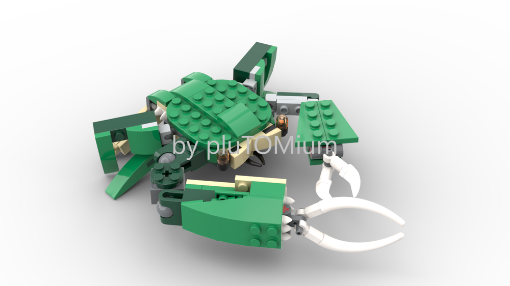 LEGO MOC Crab (LEGO 31058 Alternate) by pluTOMium | Rebrickable - Build ...