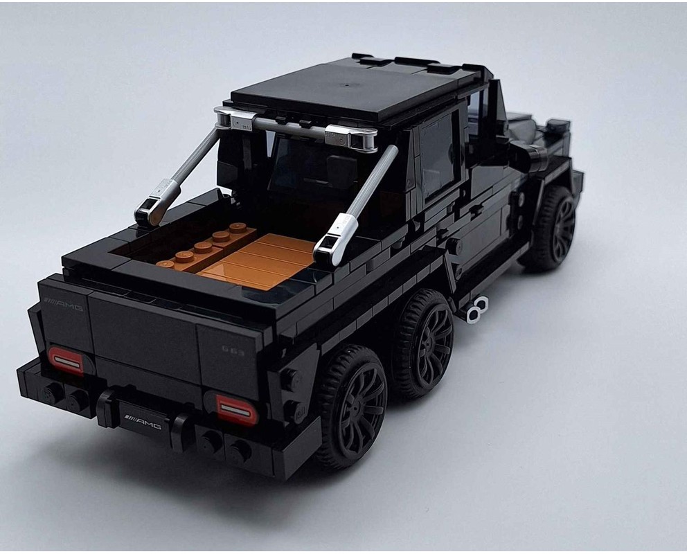 LEGO MOC Mercedes G63 6x6 AMG by Rakhalar | Rebrickable - Build with LEGO