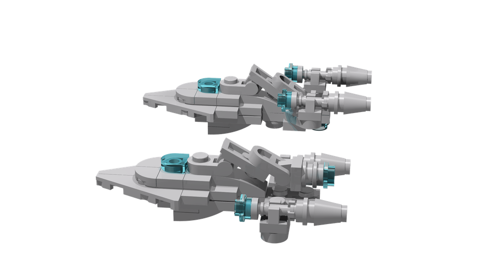 LEGO MOC USS Protostar Protostar-Class Starship Version 2 by LegendAJ ...