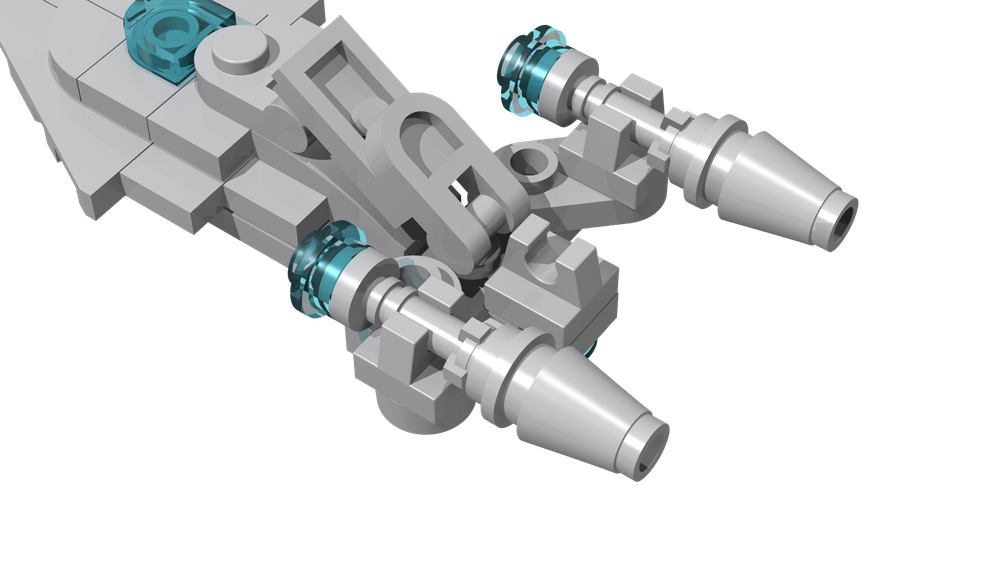 LEGO MOC USS Protostar Protostar-Class Starship Version 2 by LegendAJ ...