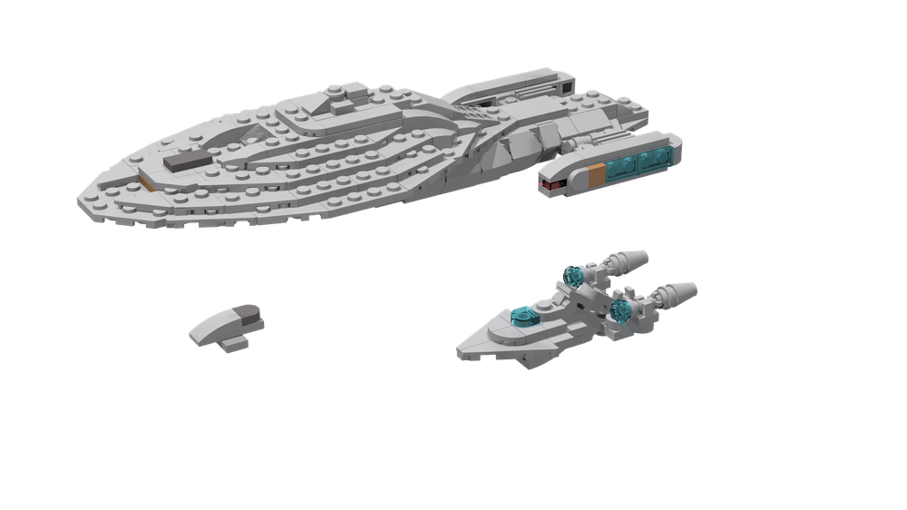 LEGO MOC USS Protostar Protostar-Class Starship Version 2 by LegendAJ ...