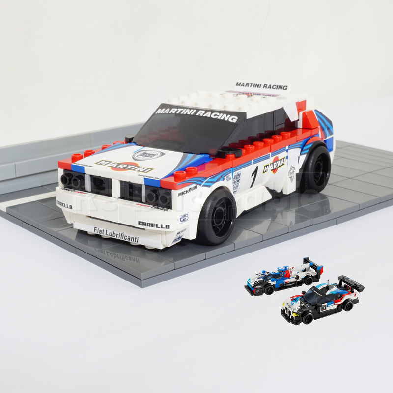 LEGO MOC 76922 Lancia Delta Integrale by KMPMOCS | Rebrickable - Build ...