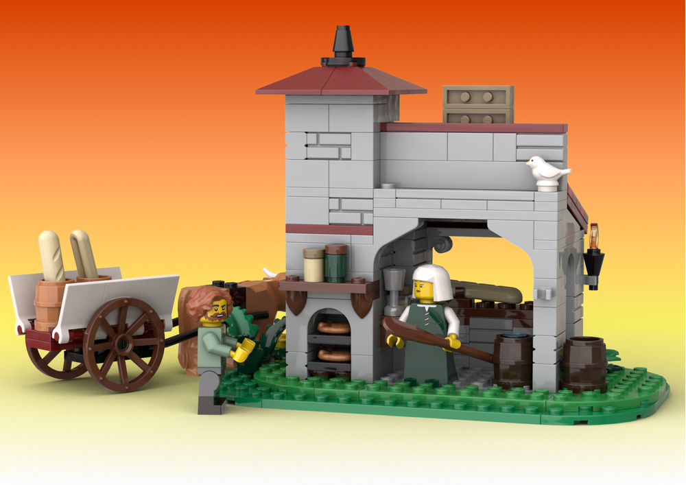 LEGO MOC 6350 Bread To Go Medival Crossover by cBricksTutorials ...