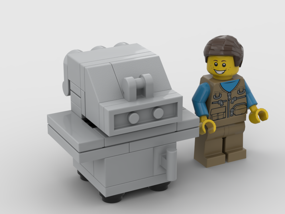 LEGO MOC outdoor grill by EBbuilds | Rebrickable - Build with LEGO