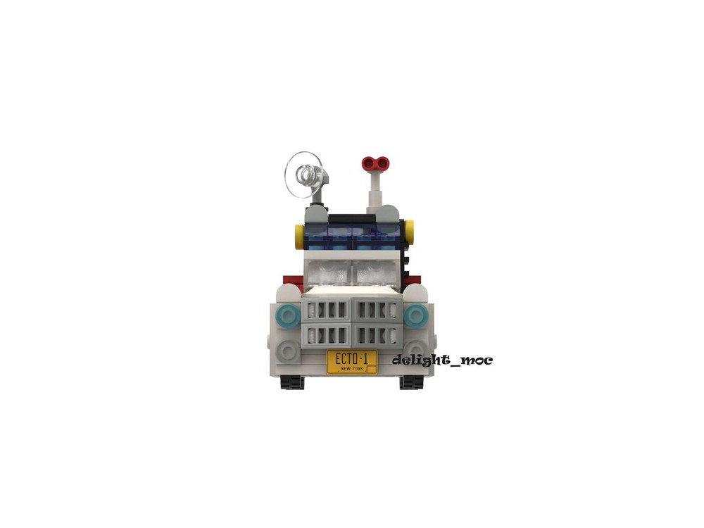 Lego Moc Ecto 1 And Slimer Gb 1984 By Delightmoc Rebrickable