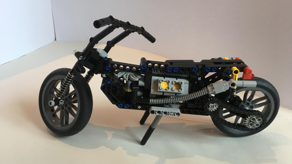 LEGO MOC Motorcycle by MP-Factory | Rebrickable - Build with LEGO