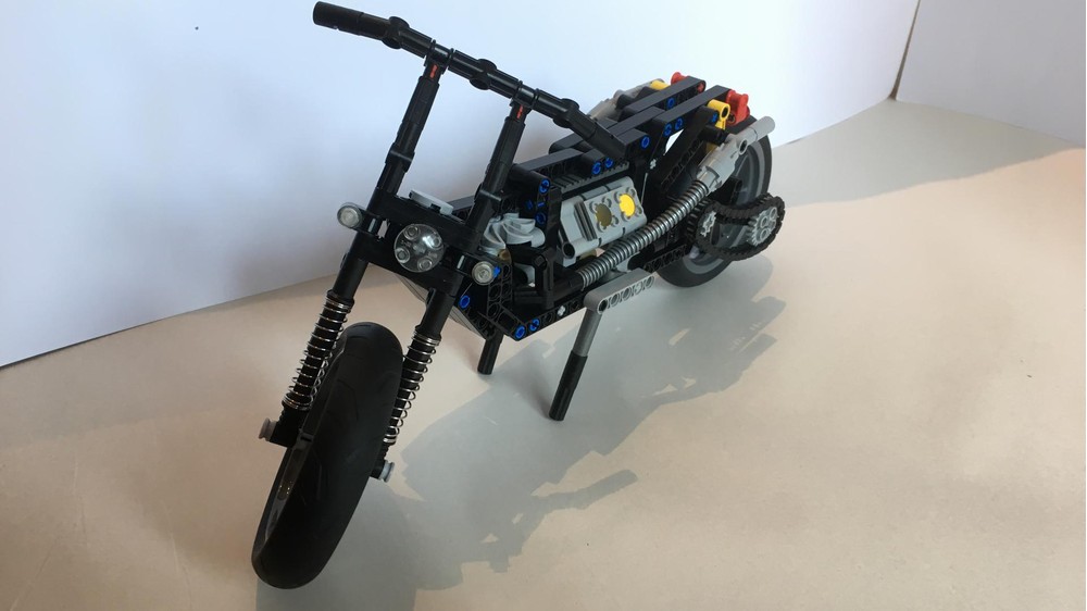 LEGO MOC Motorcycle by MP-Factory | Rebrickable - Build with LEGO