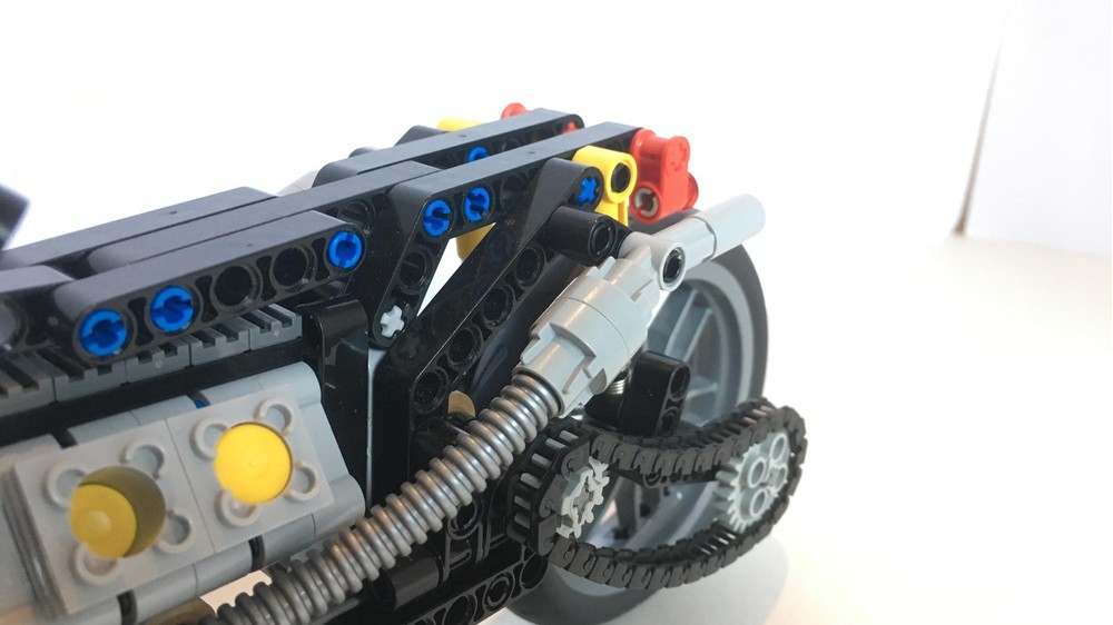 LEGO MOC Motorcycle by MP-Factory | Rebrickable - Build with LEGO