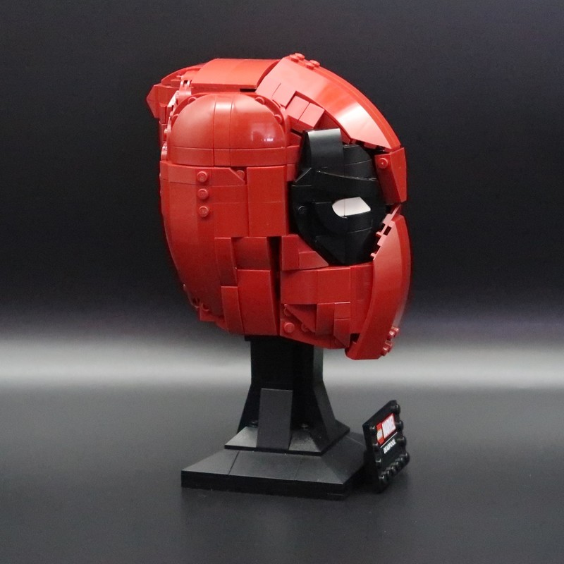 LEGO MOC Deadpool's Mask by A_C | Rebrickable - Build with LEGO