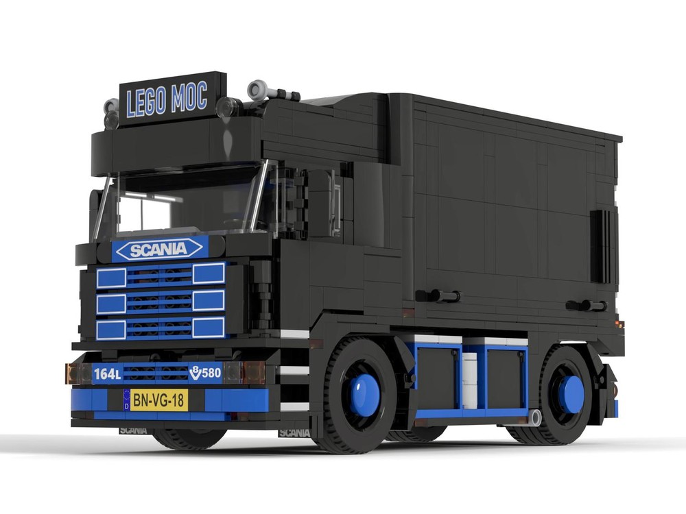 LEGO MOC Scania SUPER 164L-V8-580 by Lotso Bear | Rebrickable - Build ...
