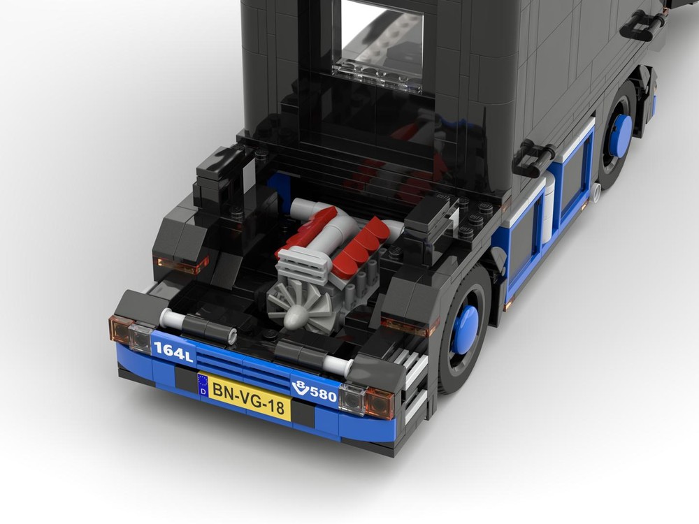 LEGO MOC Scania SUPER 164L-V8-580 by Lotso Bear | Rebrickable - Build ...