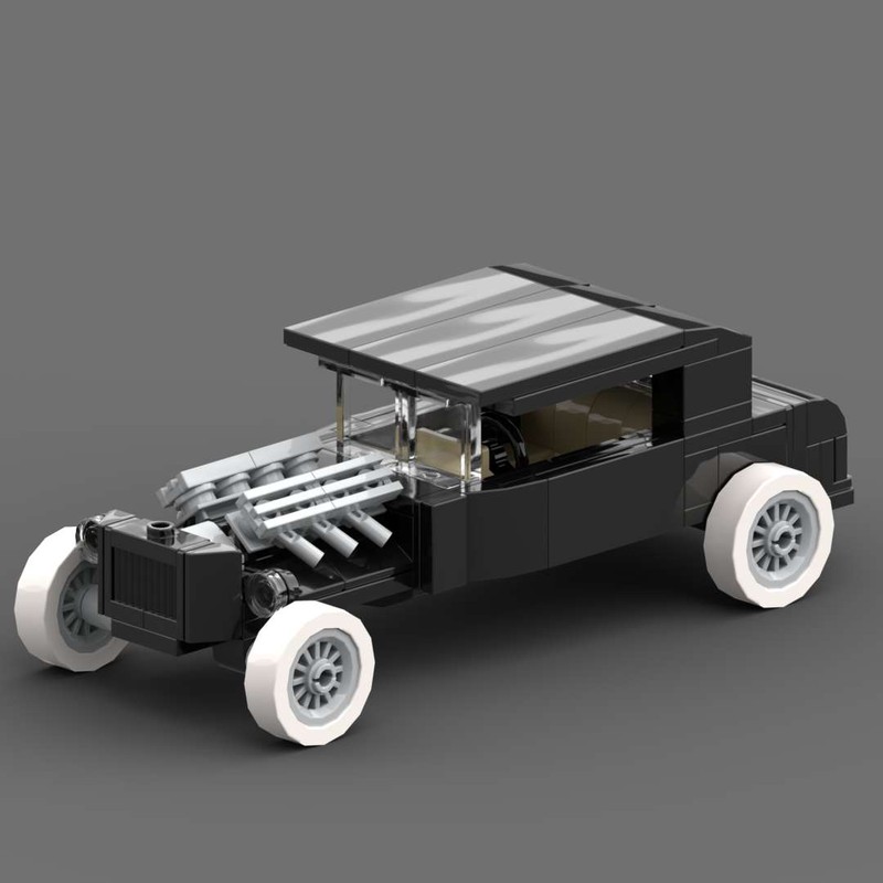 LEGO MOC Hot Rod by Vitszy | Rebrickable - Build with LEGO