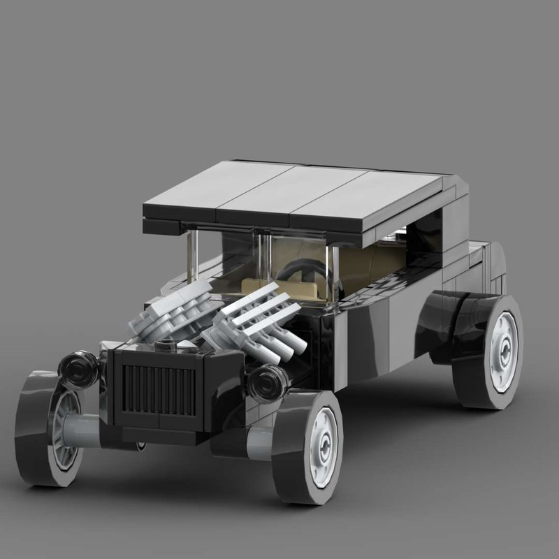 LEGO MOC Hot Rod by Vitszy | Rebrickable - Build with LEGO