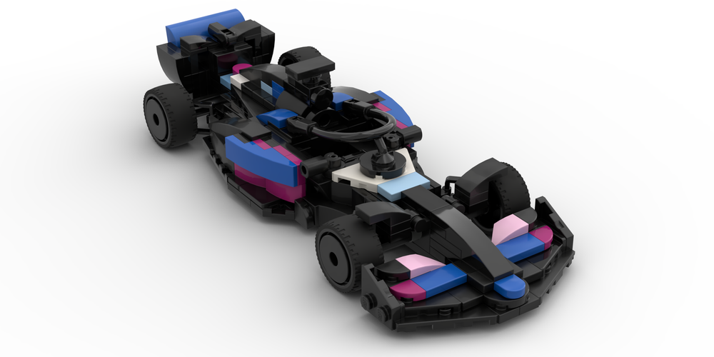 LEGO MOC Formula 1 Alpine A524 by Tom designs | Rebrickable - Build ...
