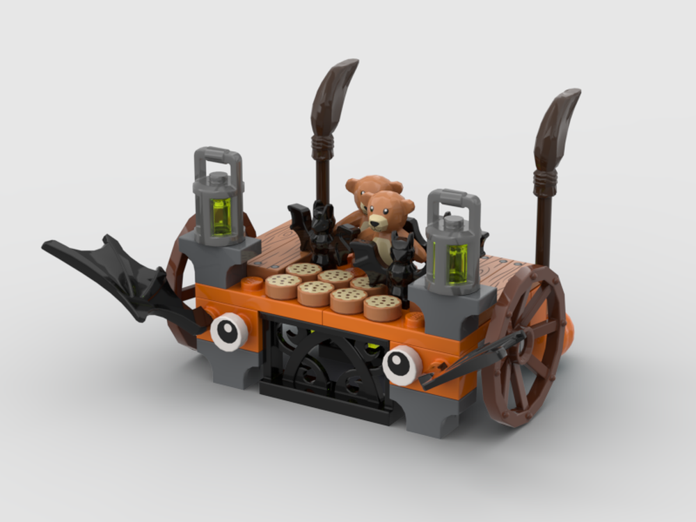 LEGO MOC Spooky Market Stall by brixdan64 | Rebrickable - Build with LEGO