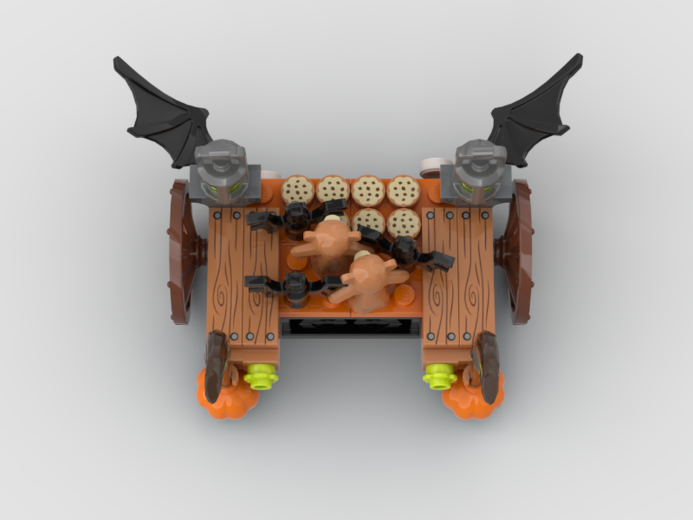 LEGO MOC Spooky Market Stall by brixdan64 | Rebrickable - Build with LEGO