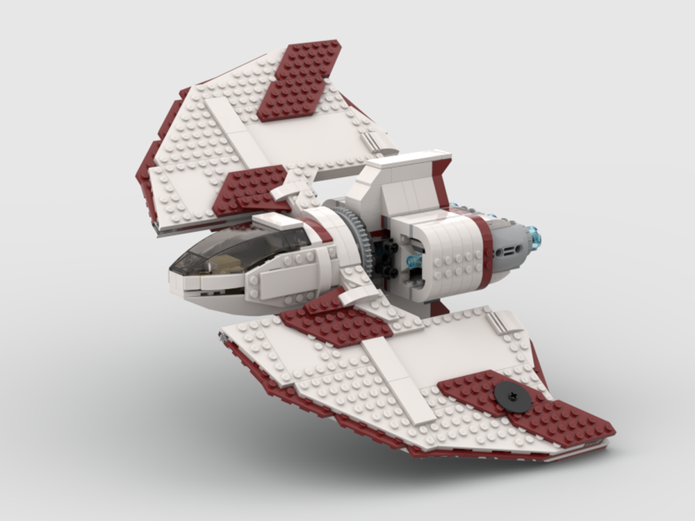 Lego Moc T 6 Shuttle Mod By Eolingan Rebrickable Build With Lego