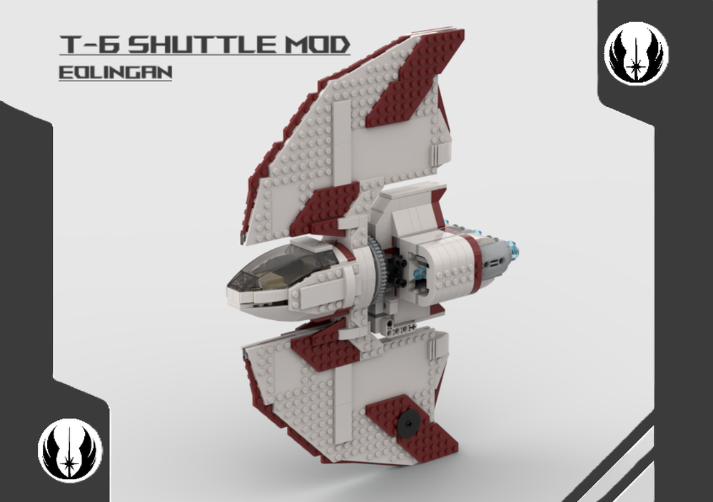 LEGO MOC T6-Shuttle Mod by Eolingan | Rebrickable - Build with LEGO