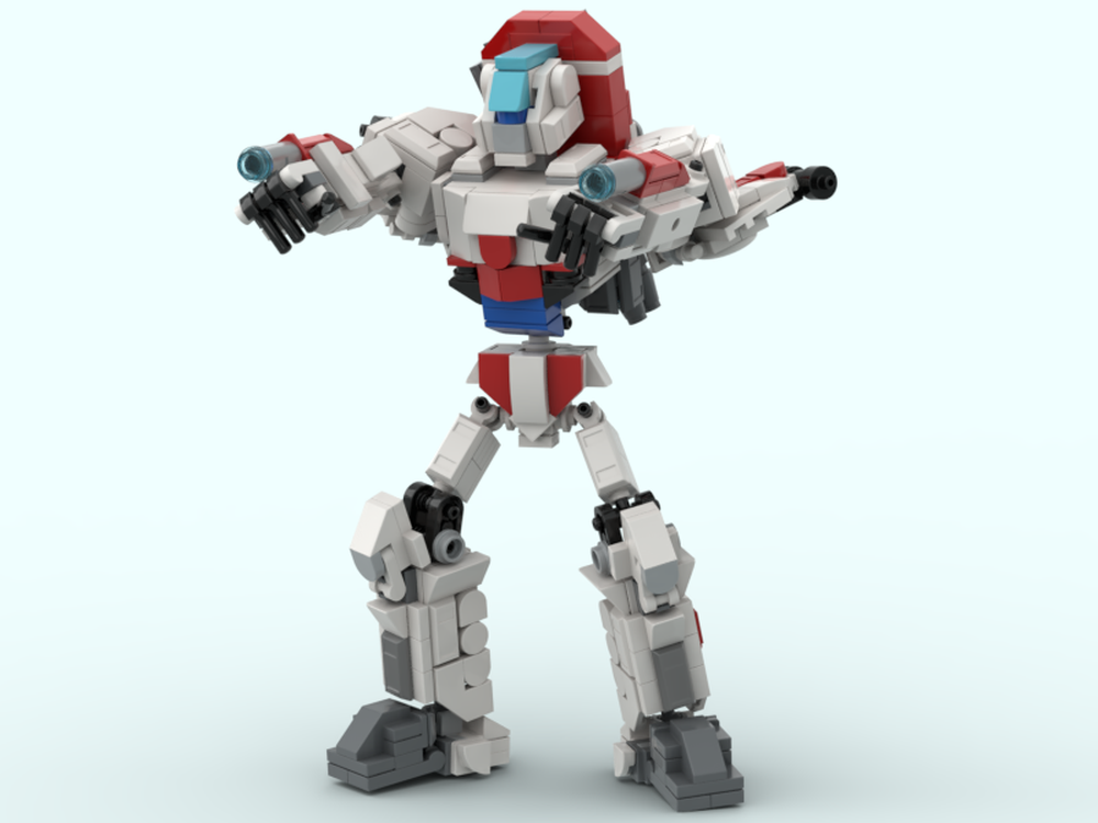 Lego Moc Jetfire By Excaliburtheone Rebrickable Build With Lego