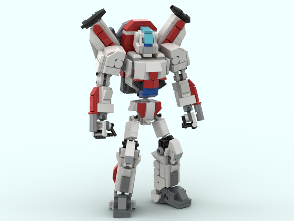 Lego Moc Jetfire By Excaliburtheone Rebrickable Build With Lego