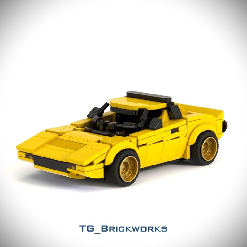 LEGO MOC Lancia Stratos by tg_brickworks | Rebrickable - Build with LEGO
