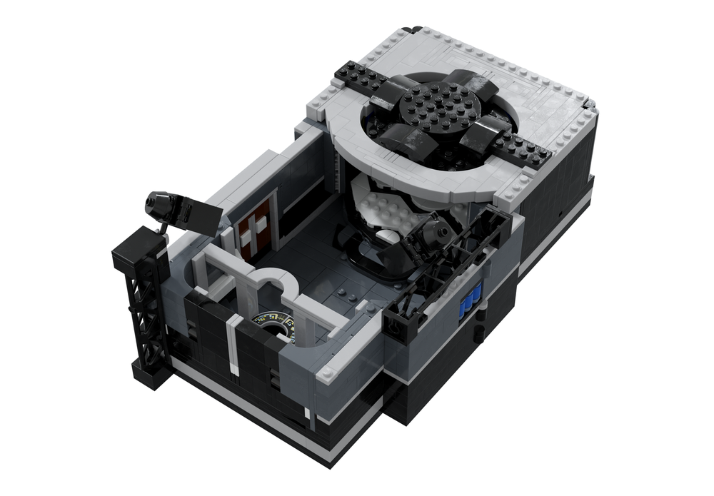 Lego Moc Voyager Transporter Room By Ky E Bricks Rebrickable Build