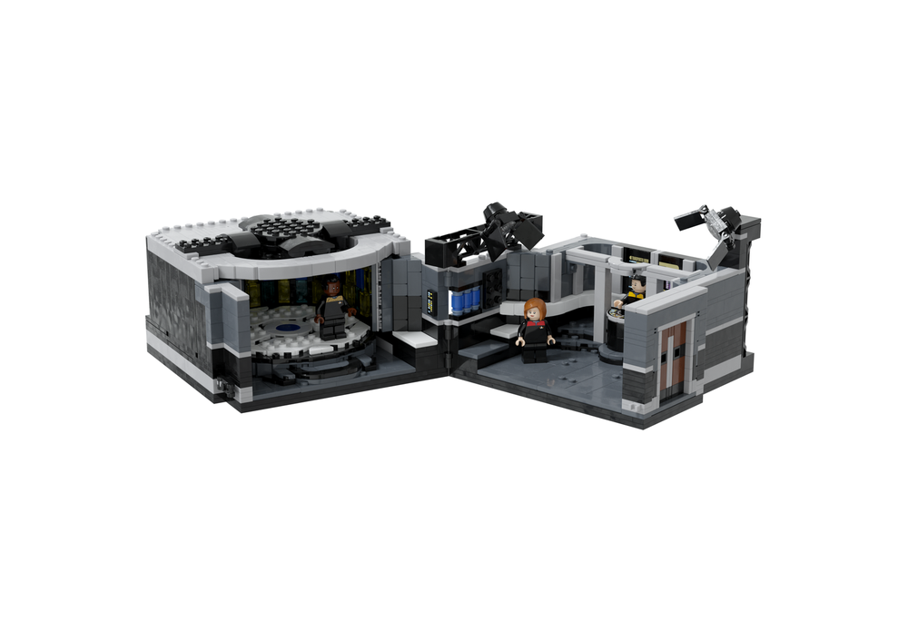 Lego Moc Voyager Transporter Room By Ky E Bricks Rebrickable Build