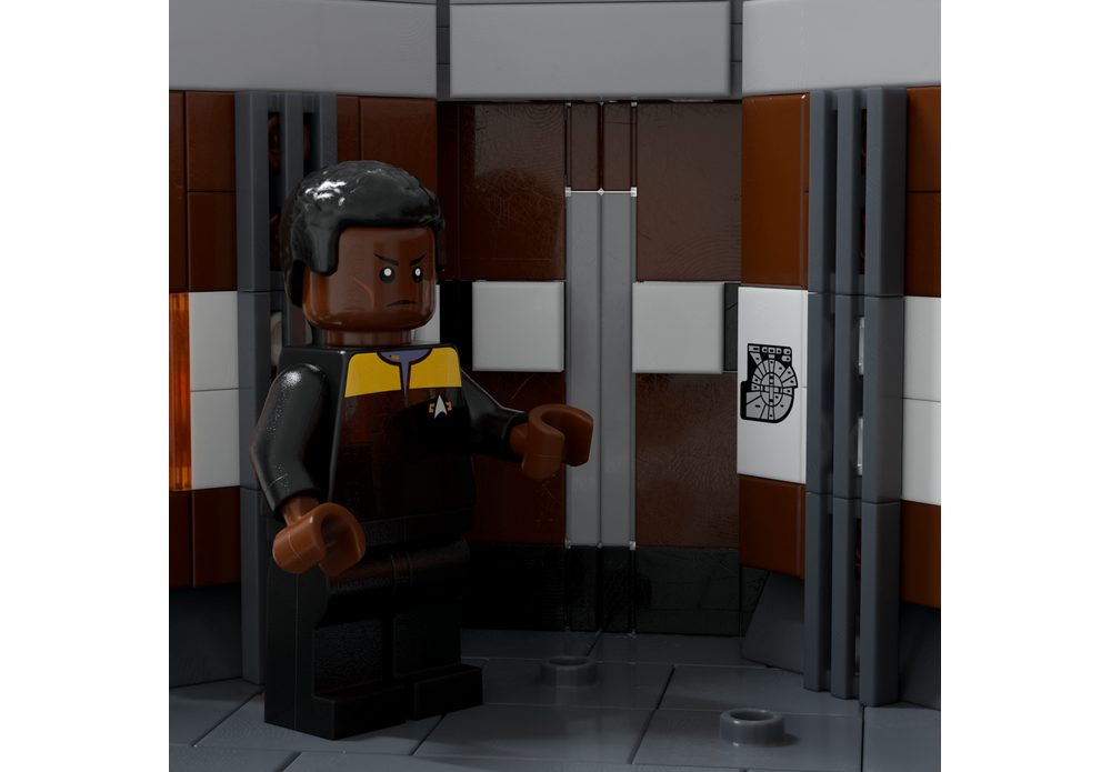 LEGO MOC Voyager Hallway by Lilium Brick Yards | Rebrickable - Build ...
